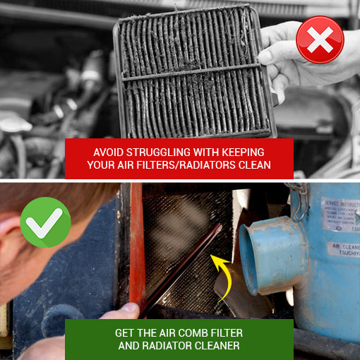 Air Comb Filter and Radiator Cleaner ~ 2simpleagency.com