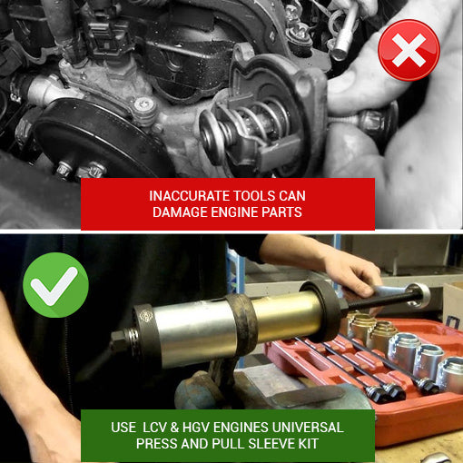 LCV & HGV Engines Universal Press and Pull Sleeve Kit ~ 2simpleagency.com