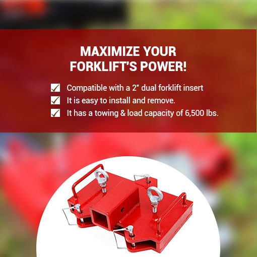2-inch Forklift Trailer Hitch Receiver Attachment ~ 2simpleagency.com