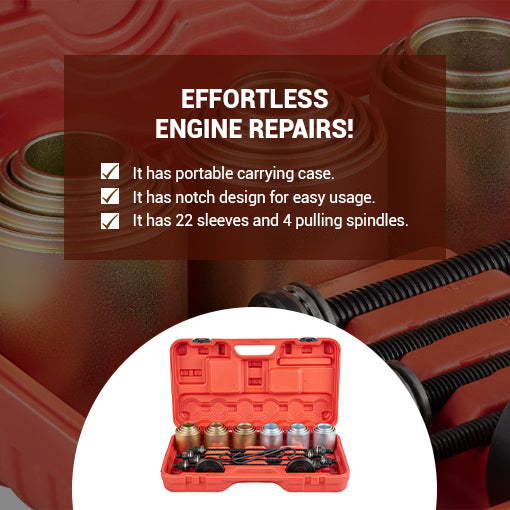 LCV & HGV Engines Universal Press and Pull Sleeve Kit ~ 2simpleagency.com