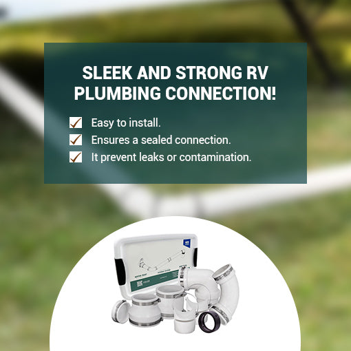 RV Sewer Waste Plumbing Connection System Kit ~ 2simpleagency.com