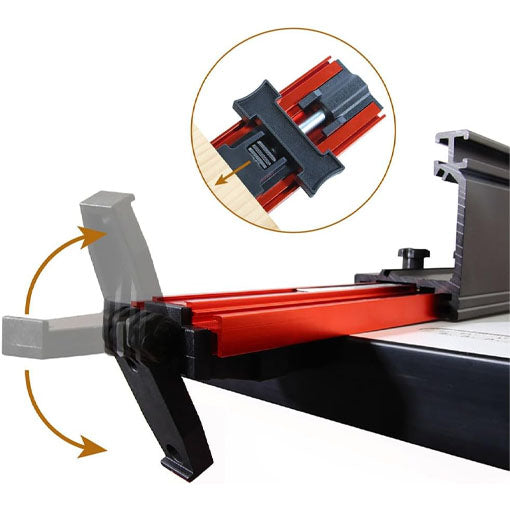 Straight Edge Guide Clamp with Band Saw Fence