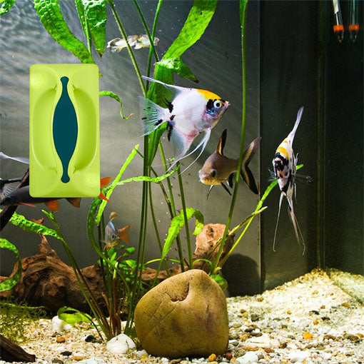 Magnetic Aquarium Fish Tank Cleaner ~ 2simpleagency.com
