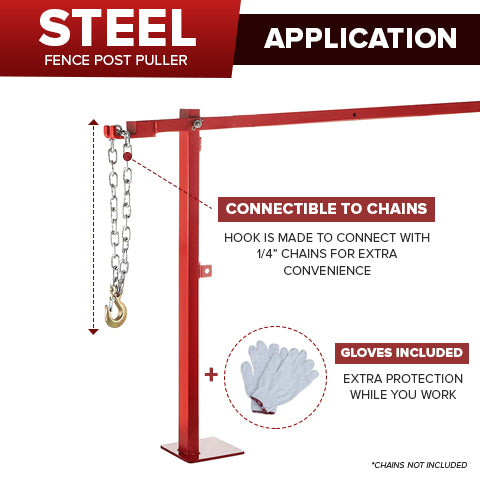 2SimpleAgency | Steel Fence Post Puller ~ 2simpleagency